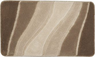 Kleine Wolke Meusch Badteppich Ocean beige 60 x 100 cm
