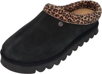 Rohde Damenschuhe Hausschuhe - AGANA 7064 - schwarz, Gr&ouml;&szlig;e:42 EU