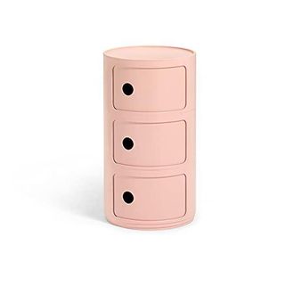 Kartell Componibili Bio, Container 3-fächer, Rosa