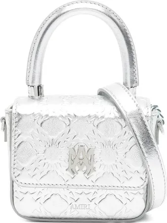 Amiri Embossed Top Handle Mini Bag