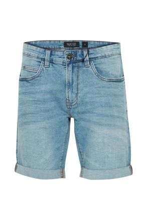 Indicode IDQuentin Herren Jeans Shorts Kurze Denim Hose im Stretch Eingriffstaschen Destroyed-Optik Baumwollmischung Regular fit, Größe:3XL, Farbe:Blue Wash (1