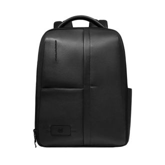 Piquadro Russel Laptop Rucksack 14 - - Bags - Herren - Schwarzk - ONE SIZE