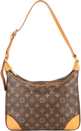 Louis Vuitton Crossbody Bags - Louis Vuitton Canvas Monogram Boulogne Crossbody B - Gr. unisize - in Braun - f&uuml;r Damen