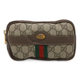 Gucci Pre-owned Toile sacs-gucci - Femme - Pre-owned - Beige - Taille: ONE Size