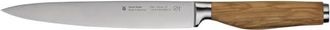 WMF Grand Wood Fleischmesser 33,4 cm, Messer Holzgriff, Made in Germany, Olivenholzgriff, Messer geschmiedet, K&uuml;chenmesser Spezialklingenstahl, Performanc