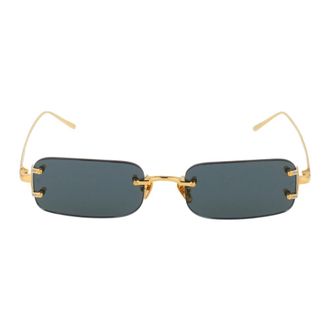 Linda Farrow Femme, Accessoires, Jaune, Taille: 53 MM Lunettes de soleil Taylor