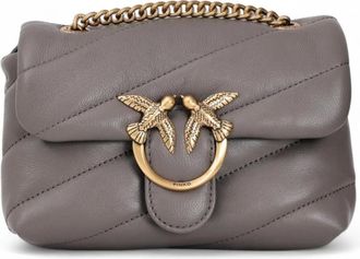 Pinko Pinko, Femme, Sacs, Gris, Taille: ONE Size Baby Love Bag Puff