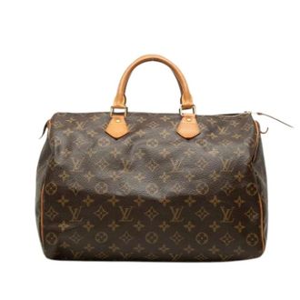 Louis Vuitton Pre-owned Speedy 35 - Femme - Pre-owned - Brun - Taille: ONE Size