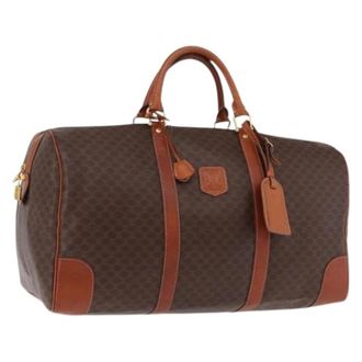 Celine Pre-owned Boston Bag - Femme - Pre-owned - Brun - Taille: ONE Size