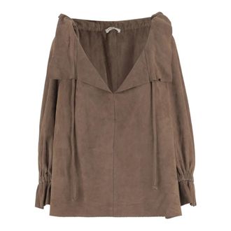 By Malene Birger Blusen - - Jackets - Damen - Braun - XS