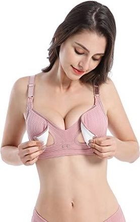 Generic Soutien-gorge dallaitement sans armatures pour femme enceinte 2026, Rouge, 110/XXL