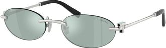 Tiffany & Co. unisex, Accessoires, Gris, Taille: 56 MM Tf3119D Lunettes de soleil