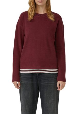 s.Oliver Sweatshirt mit Rippblende
