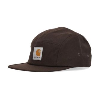 Carhartt Work in Progress Homme, Accessoires, Brun, Taille: ONE Size Casquette Visi&egrave;re Plate Tabac Coton