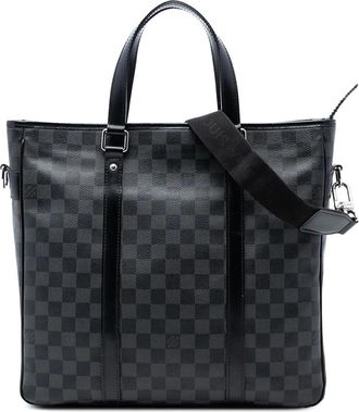 Louis Vuitton 2014 Damier Graphite Tadao PM satchel - Schwarz