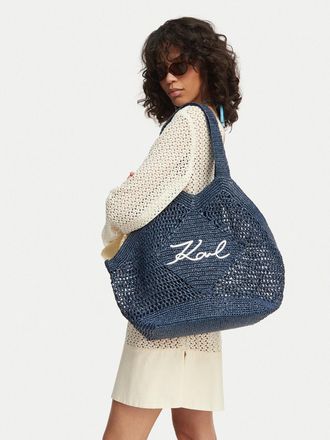 Karl Lagerfeld Handtasche KARL LAGERFELD B2W46068 Dunkelblau