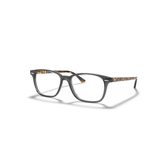Ray-Ban Rb7119 Optics Grau Fassung Klar Glas Polarisiert 55-17