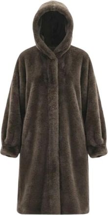 Marella Marella - Jacken > Kunstpelz- & Lammfelljacken - - Jackets - Damen - Braun - S