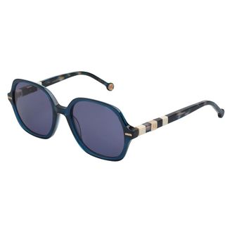 Carolina Herrera Femme, Accessoires, Bleu, Taille: ONE Size Lunettes de soleil papillon intemporelles avec protection UV