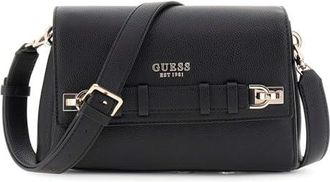 Guess sac à épaule bandoulière Gregoria Crossbody Flap Bag Black noir