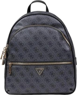 Guess Rucksack mit durchgehendem Logo-Print - - Bags - Damen - Grau - ONE SIZE