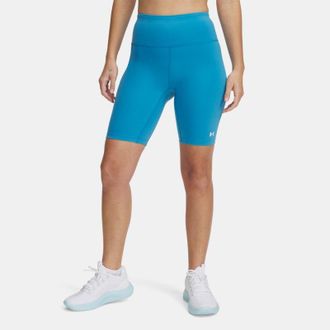Under Armour Motion Radlerhose (20 cm) für Damen Washed Blaue Marine / Weiß XL
