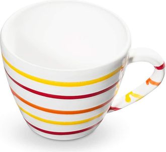 Gmundner Keramik Cappuccino Tasse Gourmet Füllmenge : 0.16 Liter Landlust Geschirr, handgemacht in Österreich