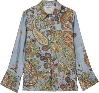 Oltre Damen, Blusen & Hemden, Mehrfarbig, MGr&ouml;&szlig;e