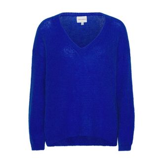 Americandreams Americandreams, Damen, Strickwaren, Blau, LGr&ouml;&szlig;e
