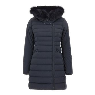 Peuterey Seriola Ml04 Fur - Femme - Vestes - Bleu - Taille: 38 FR