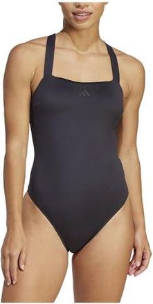 adidas Womens Maillot de Bain matelass&eacute; Dos en X Premium Iconisea, Black/White, 42