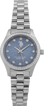 U.S.Polo Association Uhr U.S. Polo Assn. Grace USP8496LB Silberfarben