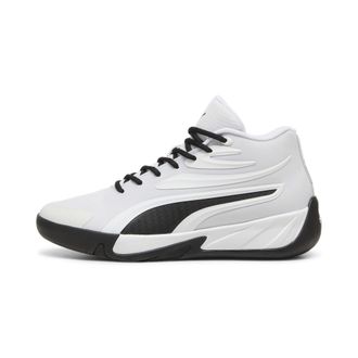 Puma Court Pro, Basketballschuh f&uuml;r Herren, Wei&szlig;/Schwarz, 46 EU