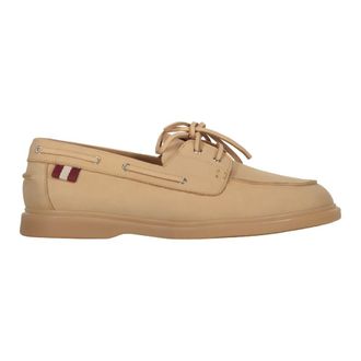 Bally Femme, Chaussures, Beige, Taille: 40 EU Mocassins d&eacute;contract&eacute;s en cuir