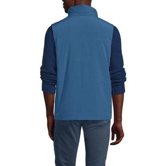 Lands End Isolierte Weste, Herren, Gr&ouml;&szlig;e:52-54 regular, Blau, Elasthan/Polyester-Mischung, by Lands End