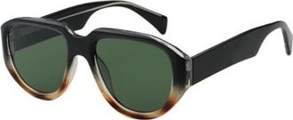 Generic Lunettes De Soleil &Agrave; Grande Monture For Hommes Et Femmes, Lunettes De Soleil Polaris&eacute;es For Photos De Vacances, &Agrave; La(Green)