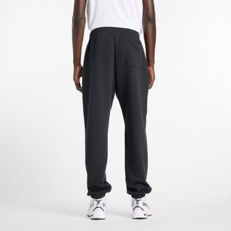 New Balance Jogginghose mit Kordelverschluss, aus Baumwoll-Polyester-Material