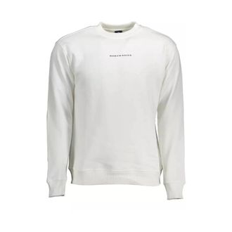 North Sails Eleganter wei&szlig;er Baumwollpullover M&auml;nner - - Sweatshirts & Hoodies - Herren - Wei&szlig; - XL