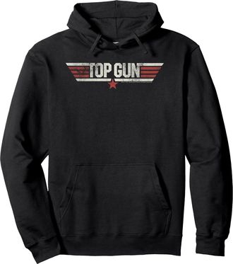 Top Gun Klassisches Logo Pullover Hoodie