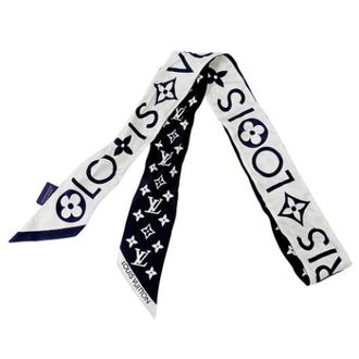 Louis Vuitton Pre-owned Vintage Scarf - Femme - Pre-owned - Blanc - Taille: ONE Size