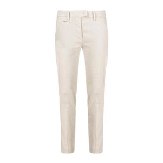 Dondup Perfekte Slim-fit Hose - - Trousers - Damen - Beige - W24