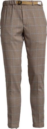 White Sand Homme, Pantalons, Brun, Taille: S Long Check Pantalons