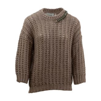 Brand Unique Jersey Buw23800 - - Knitwear - Damen - Braun - XS