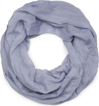styleBREAKER Schlauchschal Seidiger unifarbener Loop