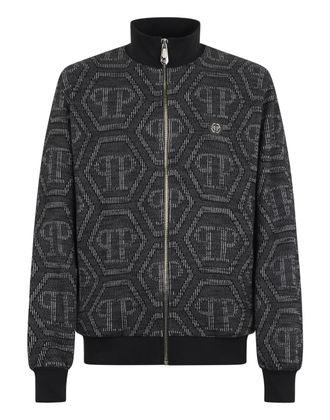 Philipp Plein Jacquard Tracksuit Jacket Monogram