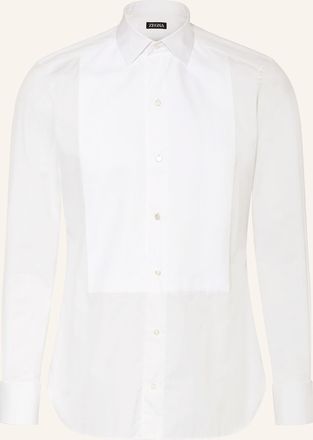 Ermenegildo Zegna Zegna Smoking-Hemd Regular Fit Mit Umschlagmanschette weiss