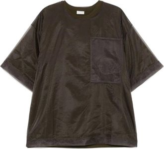 Dries Van Noten Homme, Tops, Vert, Taille: M Heaton T-shirt