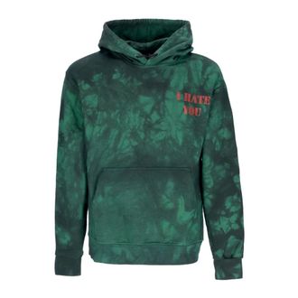 PROPAGANDA Tie Dye Terminator Hoodie Sweatshirt - - Sweatshirts & Hoodies - Herren - Gr&uuml;n - L