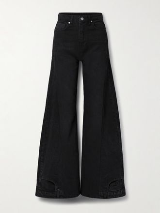 BETTTER Jean Large Taille Haute - Net Sustain - Noir