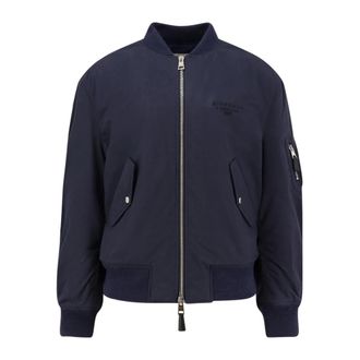 Givenchy Blaue Jacken mit Verstecktem Rei&szlig;verschluss - - Jackets - Herren - Blau - L